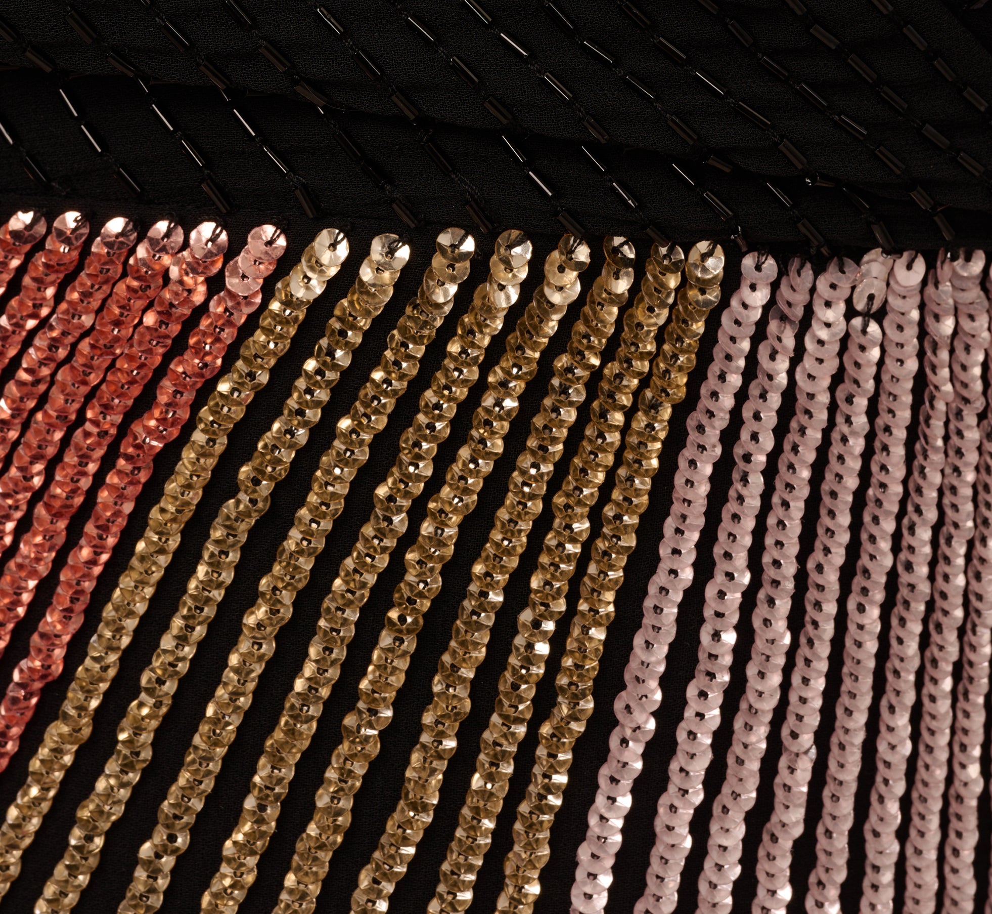 Plus Size Beaded Faux Wrap Dress With Dolman Sleeves In Black Bronze ...