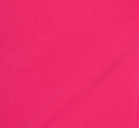 Stretch Crepe One Shoulder Mermaid Gown With Bow Accent In Hot Pink ...